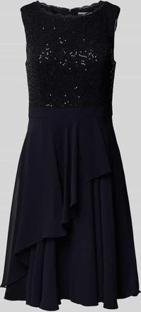 Jake*s Cocktailkleid mit Paillettenbesatz