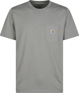Carhartt Work in Progress Pocket T-Shirt - - Tops - Herren - Gr&uuml;n - M