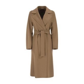 Max Mara Langer Morgenmantel - - Coats - Damen - Braun - M