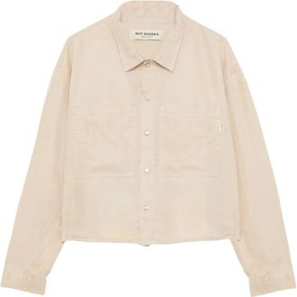 Roy Rogers Femme, Vestes, Beige, Taille: 38 FR Camicia manica lunga
