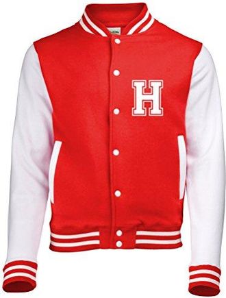 Edward Sinclair Veste universitaire personnalisée pour enfant avec initiale sur le devant uniquement. - - 9-11 ans