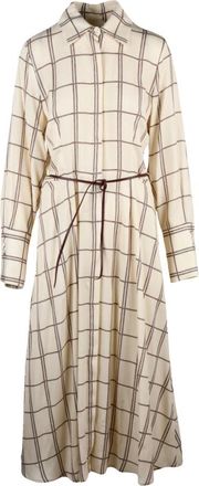 Crida Milano Damen, Kleider, Beige, SGr&ouml;&szlig;e