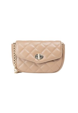 Faina Womens Clutch/Abendtasche, Dunkelbeige