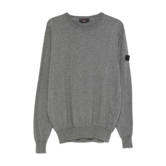 Peuterey Round-Neck Strickwaren - - Knitwear - Herren - Grau - 2XL