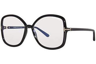 Tom Ford Lunettes de Vue FT 5845-B BLUE BLOCK BLACK 56/16/135 femme