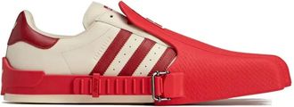 adidas Low-Top Sneaker - adidas Superfinger Superstar AVAVAV Better Scarlet - Gr. 38 (EU) - in Wei&szlig; - f&uuml;r Damen