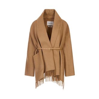 Max Mara Damen, M&auml;ntel, Braun, 2XSGr&ouml;&szlig;e