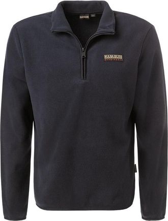 Napapijri Herren Troyer blau unifarben