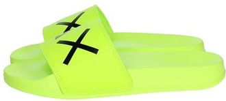 Sun 68 Slippers logo Sun68 19 giallo fluo uomo US25SU23 X35102 45