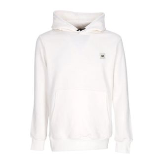 CAT Leichter Kapuzenpullover mit K&auml;ngurutasche - - Sweatshirts & Hoodies - Herren - Wei&szlig; - L