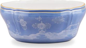 Ginori 1735 Italian Orient - A.doccia Oval Salad Bowl cm 25