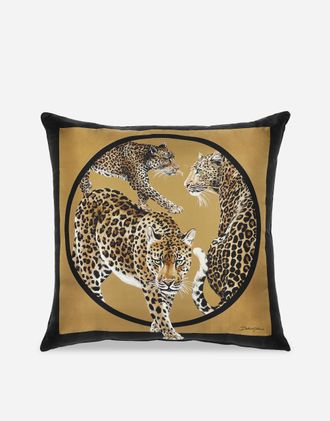 Dolce & Gabbana Silk Twill Cushion Large - Große Kissen Mehrfarbig Onesize