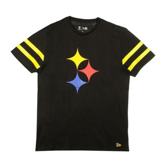 New Era Homme, Tops, Noir, Taille: S T-shirt NFL Elements aux Couleurs de l&Eacute;quipe