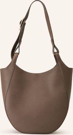 Longchamp Schultertasche Le Foulonn&eacute; Large beige