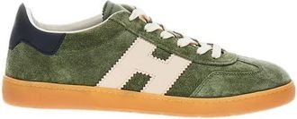 Hogan Low-Top Sneaker - Hogan Cool Lace-Up Sneakers - Gr. 36,5 (EU) - in Gr&uuml;n - f&uuml;r Damen