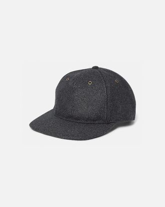Timberland All Over Woll-Baseballcap in Dunkelgrau, Grau
