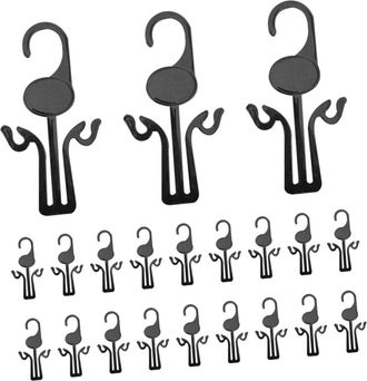 BESPORTBLE 30 St&uuml;ck Teiliges Schuhaufh&auml;nger Robustem Pp Multifunktionale Schuhhalter mit Haken zum Trocknen und Ordentlichen Aufbewahren Platzsparend f&uuml;r Schrank