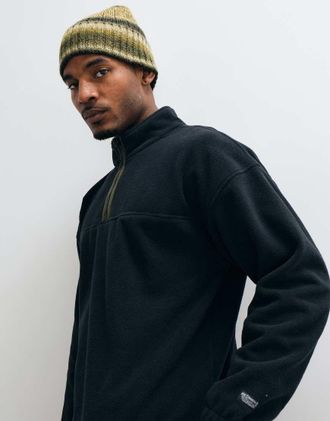 Levi's sweat-shirt zipp&eacute; quart en noir