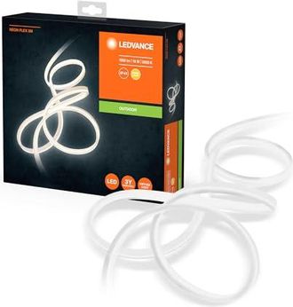 Ledvance Ledvance LED Lichtschlauch f&uuml;r Innen und Au&szlig;en, 3 Meter L&auml;nge, als Wohnraum- oder Gartenbeleuchtung, flexibel und biegsam, 19W, 1000 Lumen, Warmwei&szlig; (
