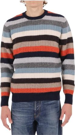 Drumohr Pull col rond - Homme - Pulls - Multicolore - Taille: M