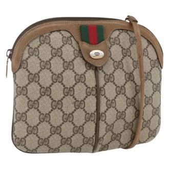 Gucci Sac bandouli&egrave;re vintage en plastique Pre-owned - Femme - Pre-owned - Beige - Taille: ONE Size