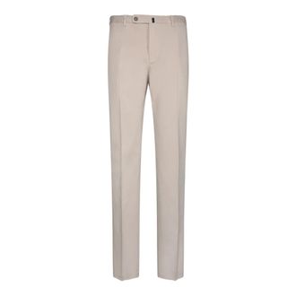 Incotex Batavia Hose mit Rei&szlig;verschluss - - Trousers - Herren - Beige - S