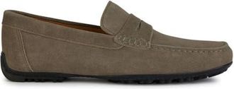 Geox Homme U Cosmopolis + Grip Moccasin, Taupe, 41.5 EU