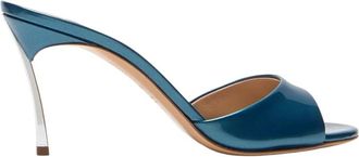 Casadei Femme, Chaussures, Bleu, Taille: 38 1/2 EU Mule Samurai