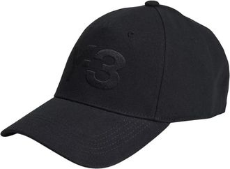 Yohji Yamamoto Femme, Accessoires, Noir, Taille: M Casquette &Eacute;l&eacute;gante pour Homme