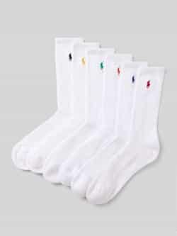 Ralph Lauren Socken aus Baumwoll-Mix im 6er-Pack
