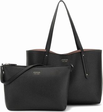 Guess Cabine Brenton zipp&eacute; - Femme - Sacs - Noir - Taille: ONE Size