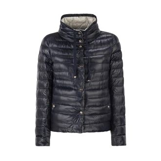 Herno Reversible Ultralight Down Jacket - - Jackets - Damen - Blau - XL