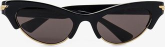 Bottega Veneta Angle acetate sunglasses - BOTTEGA VENETA - gender_Woman