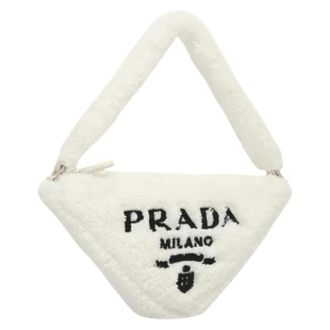 Prada Pre-owned Vintage Mini Schultertasche - - Pre-owned - Damen - Wei&szlig; - ONE SIZE