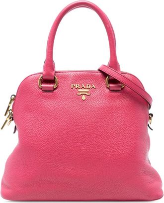 Prada sac Vitello Daino Dome (2000-2025) - Rose
