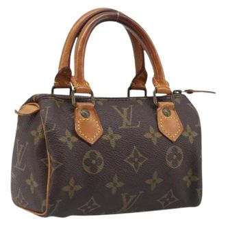 Louis Vuitton Pre-owned Mini Speedy - Femme - Pre-owned - Brun - Taille: ONE Size