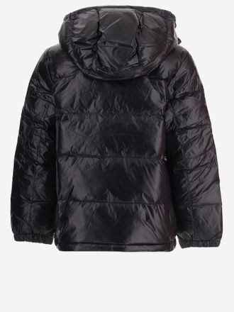 Polo Ralph Lauren Boys Padded Jacket With Logo Black Nylon