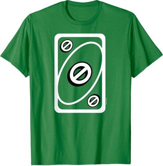 Uno Grüne Skip-Karte T-Shirt