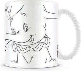 Disney Dumbo Line Tasse Standard, Mehrfarbig, 1 Stück (1er Pack)