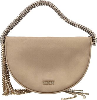 Gedebe Gedebe, Femme, Sacs, Beige, Taille: ONE Size Sac en satin Gabi