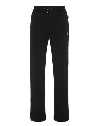 Philipp Plein Fleece Tracksuit Pants Plein Tape