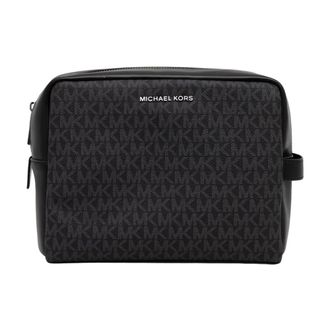 Michael Kors Trousse de toilette Hudson Signature Logo - Homme - Sacs - Noir - Taille: ONE Size