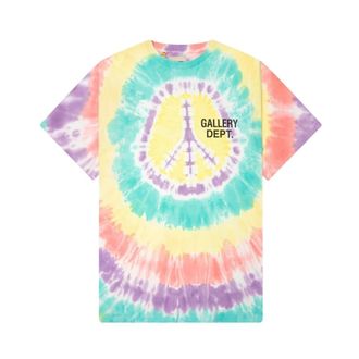 Gallery Dept. Peace Tie Dye Tee - - Tops - Herren - Mehrfarbig - S