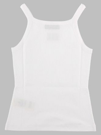 Fendi Cotton-Elastane Tank Top - White