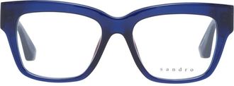 Sandro Femme, Accessoires, Bleu, Taille: ONE Size Square Optical Frame