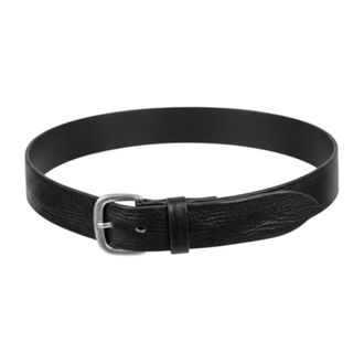Alberto Luti Homme, Accessoires, Noir, Taille: 115 CM Ceinture Vintage en Cuir