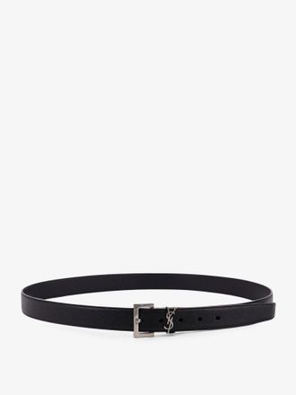 Saint Laurent Leather belt - SAINT LAURENT - gender_Man