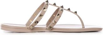 Valentino Garavani Femme, Chaussures, Beige, Taille: 40 EU Tongs