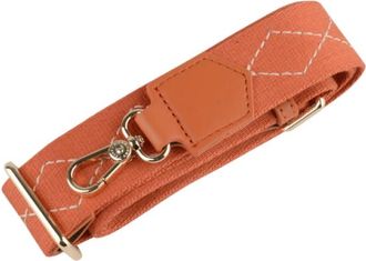 Pourchet Femme, Sacs, Orange, Taille: ONE Size Bandouli&egrave;re Tress&eacute;e