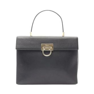 Ferragamo Sac &agrave; main Pre-owned - Femme - Pre-owned - Noir - Taille: ONE Size